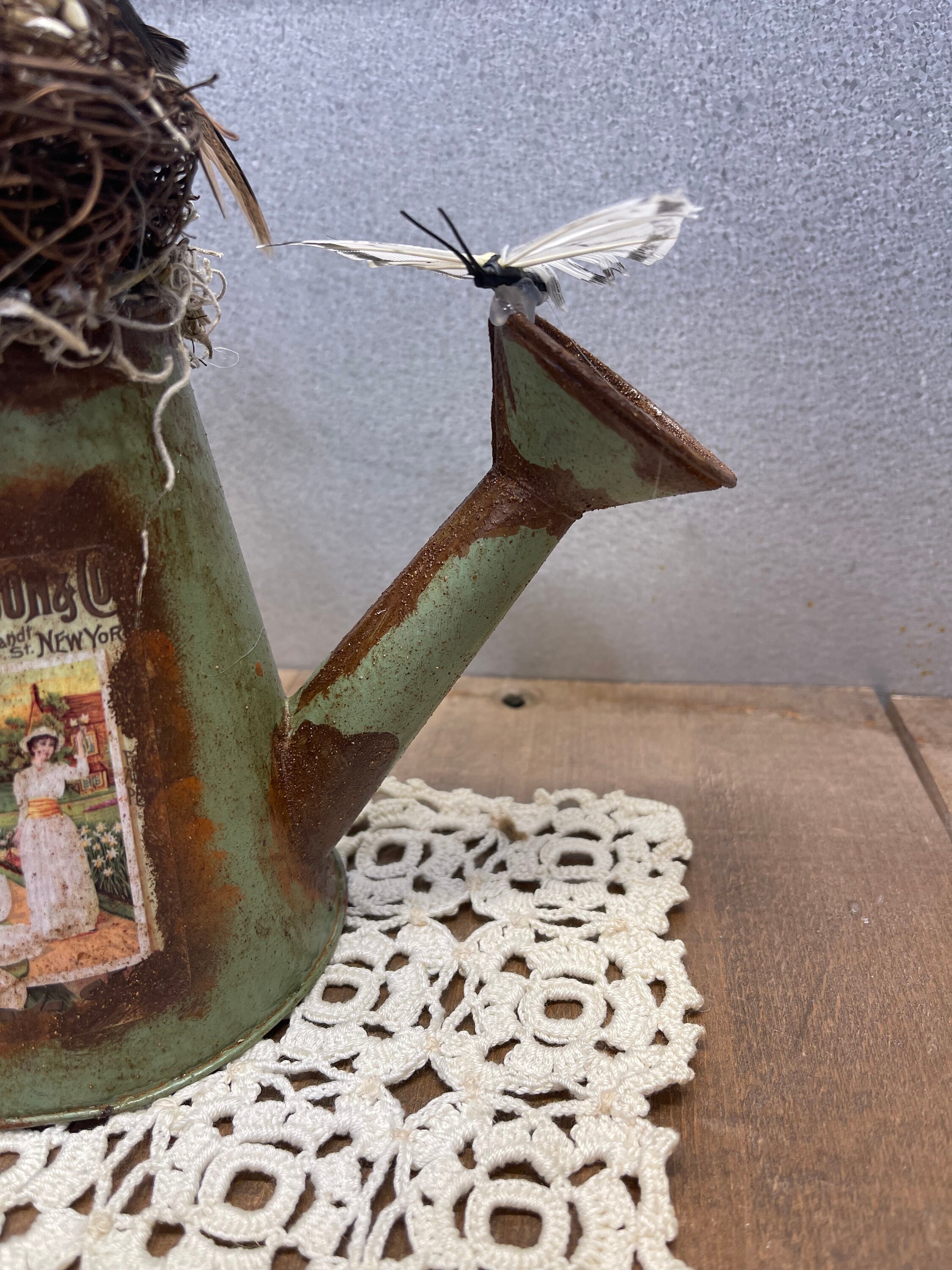 Repurposed Watering Can - Etsy