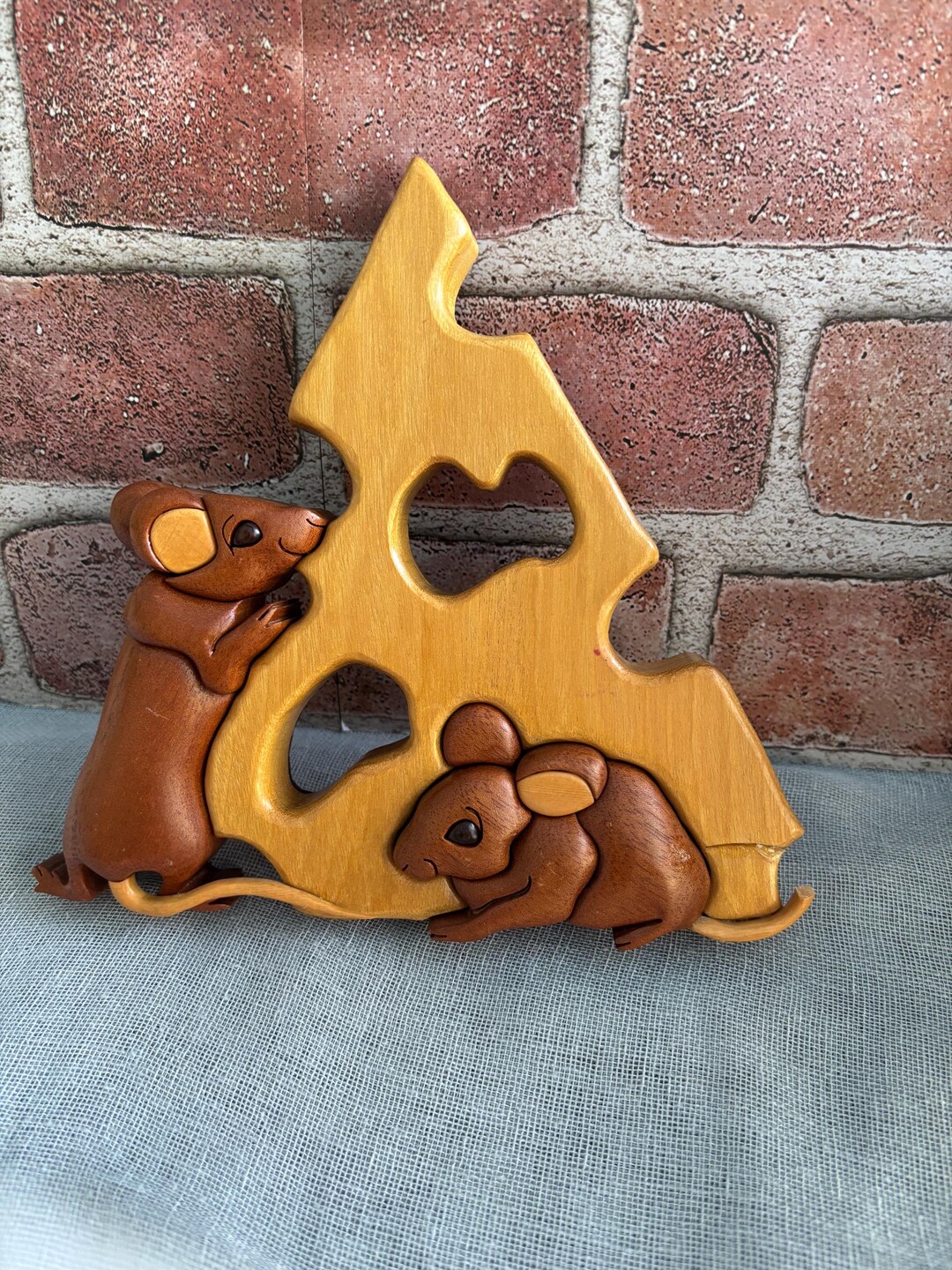 Wooden Signed Mice and Cheese Wall Decor - Etsy