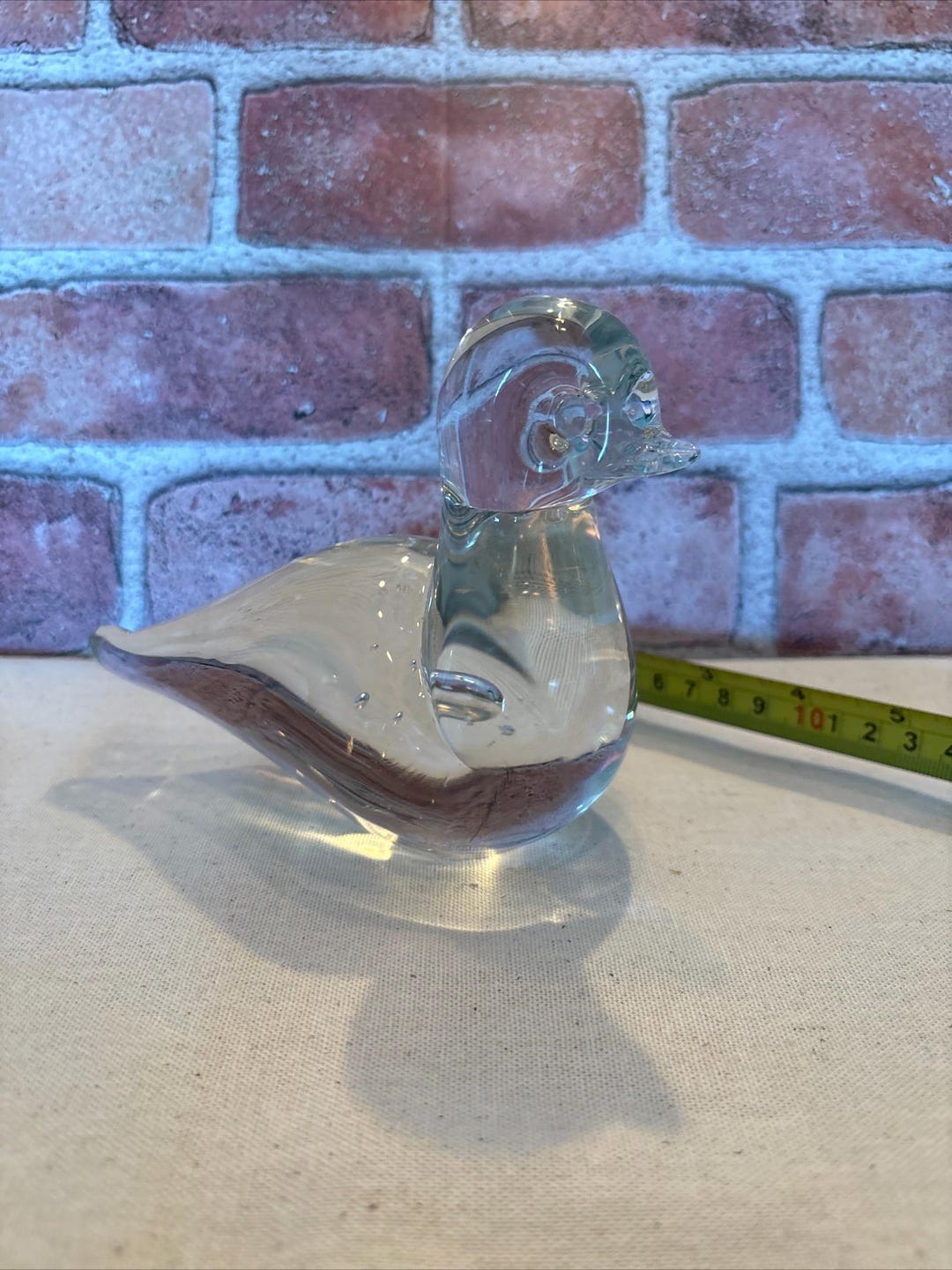 Handblown Glass Duck 5” - Etsy