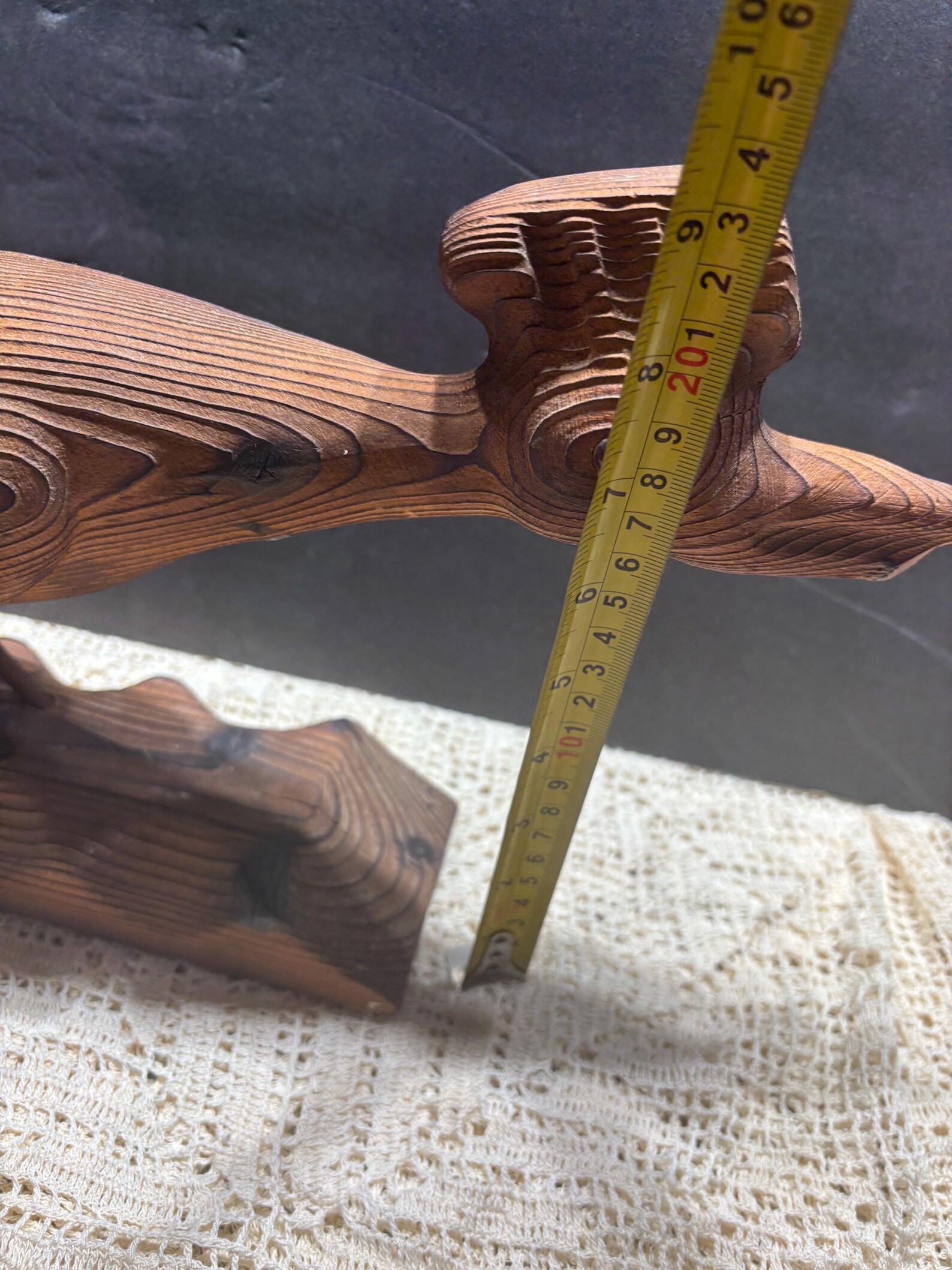 22in. Hand Carved Roadrunner on Stand Folk Art Style Rare Find - Etsy