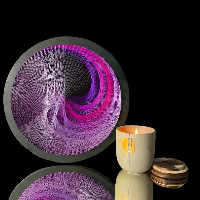 String Art Kit DIY String Art Craft Kit Mandala String Art Thread Art ...