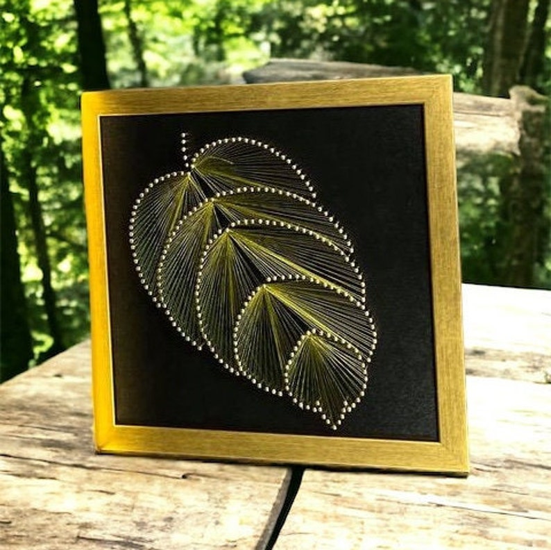 Craft Kit Mandala DIY String Art String Art Thread Art Meditation ...