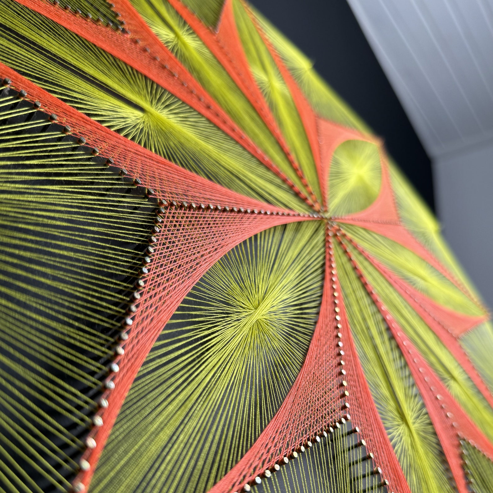 String Art Kit DIY String Art Craft Kit Mandala String Art Thread Art ...