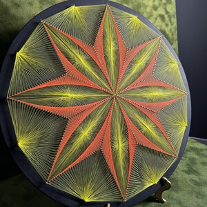 String Art Kit DIY String Art Craft Kit Mandala String Art Thread Art ...