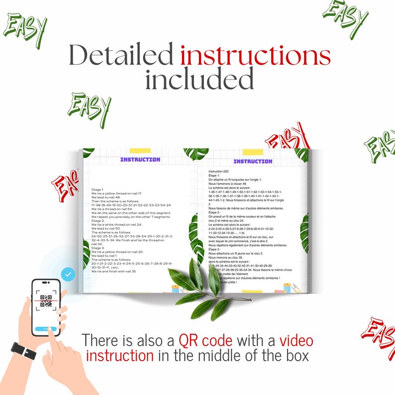 String Art Kit DIY String Art Craft Kit Mandala String Art Thread Art ...