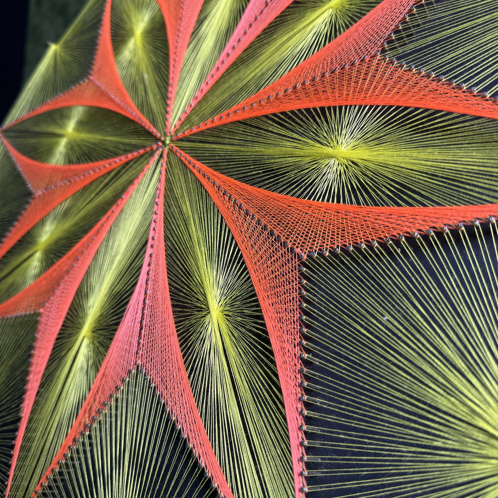 String Art Kit DIY String Art Craft Kit Mandala String Art Thread Art ...