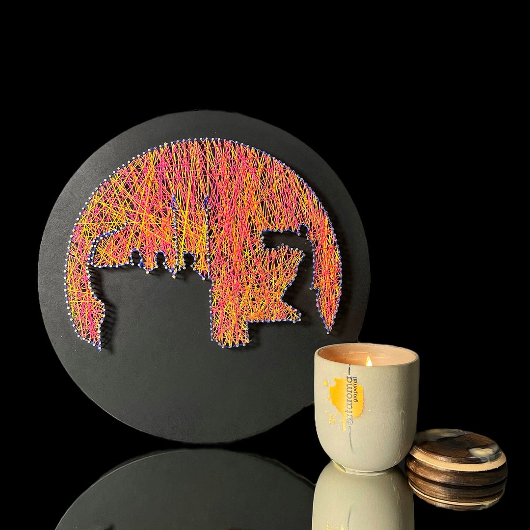 String Art Kit DIY String Art Craft Kit Mandala String Art Thread Art ...