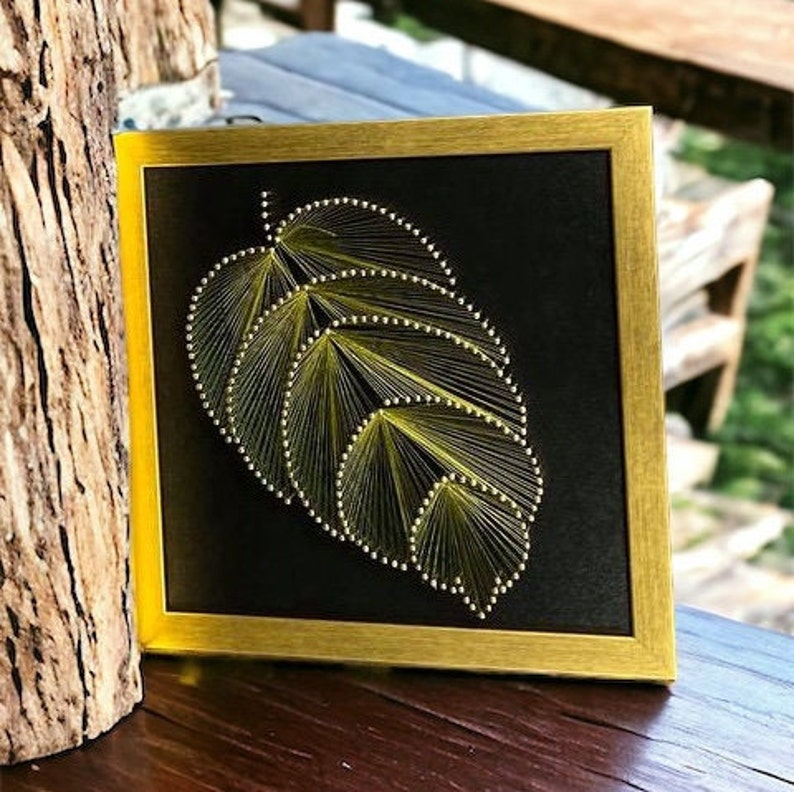 Craft Kit Mandala DIY String Art String Art Thread Art Meditation ...