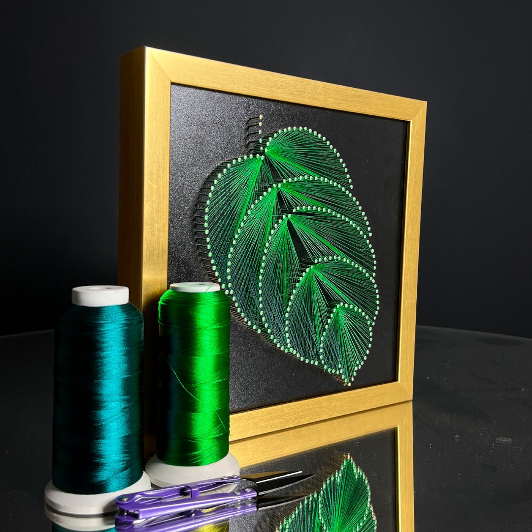 Craft Kit Mandala DIY String Art String Art Thread Art Meditation ...