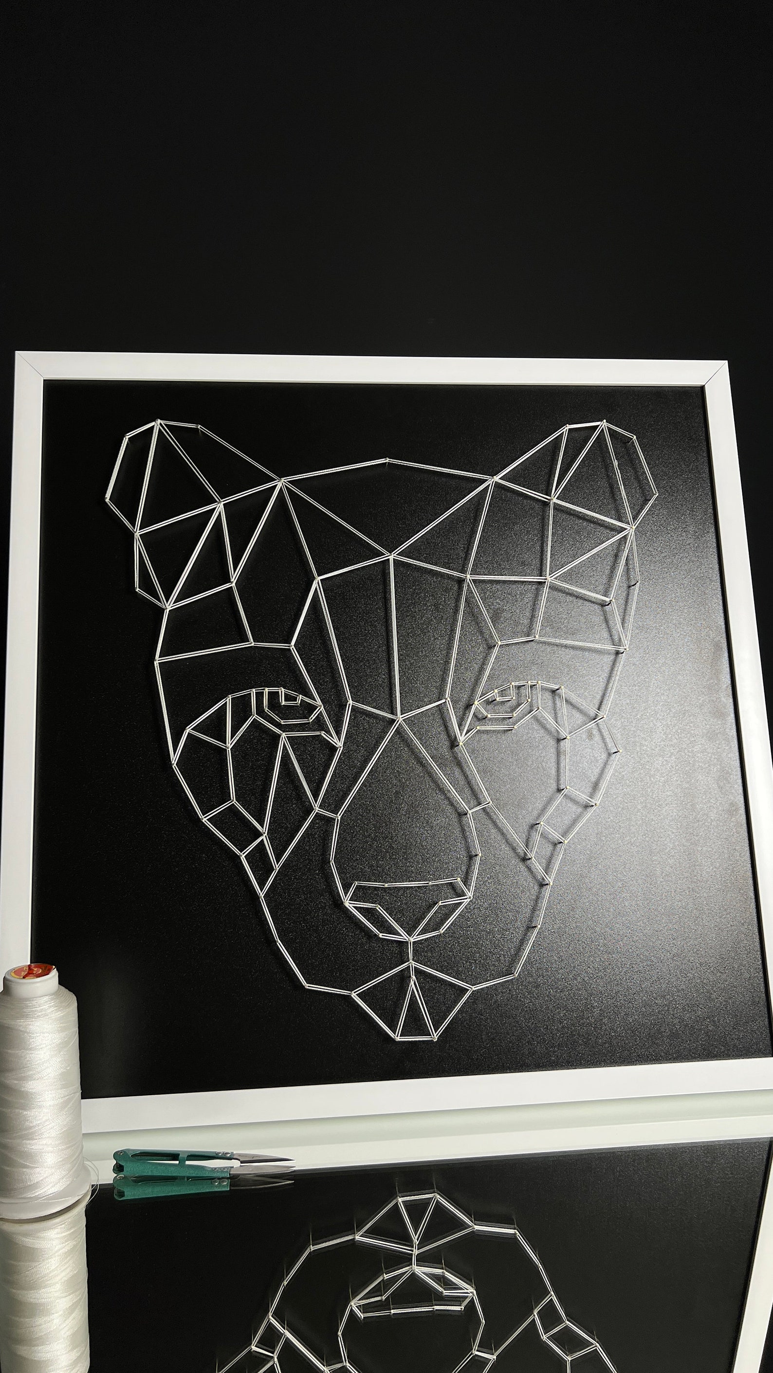 Set of String Art, DIY, Symbolic Mandala, Animals, Animal Symbolism - Etsy