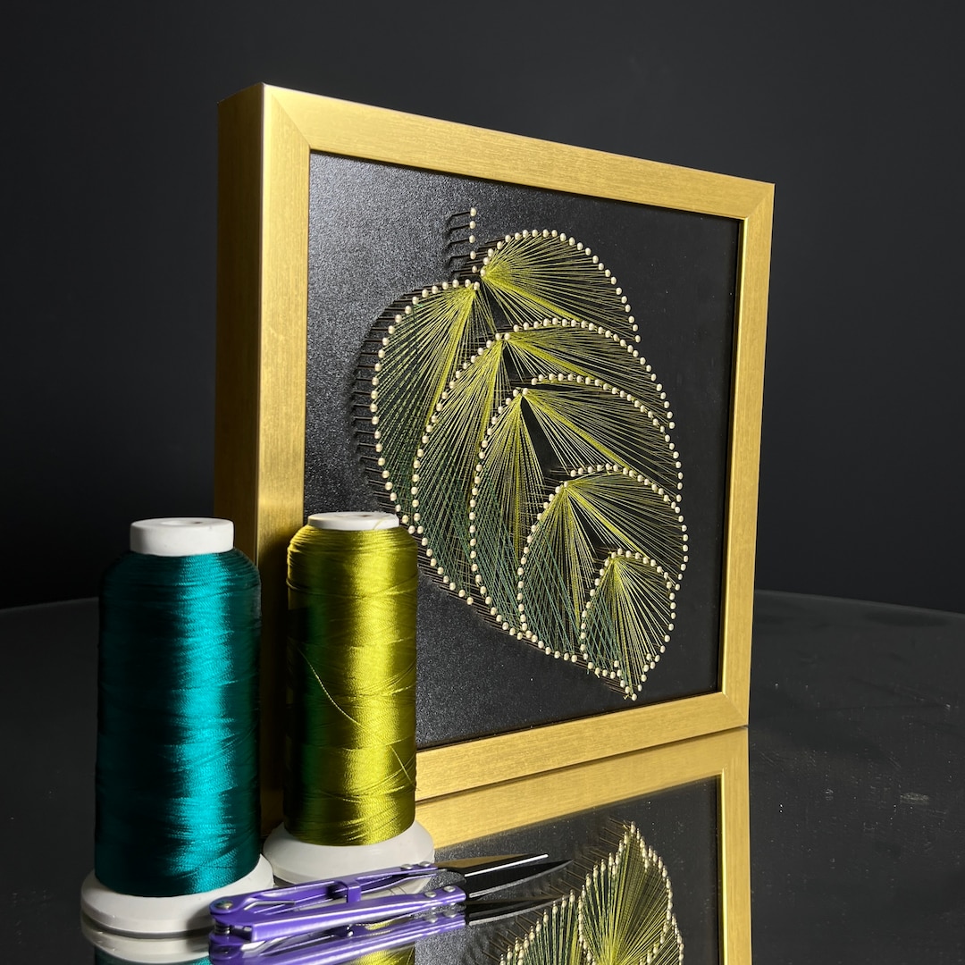 String Art Kit DIY String Art Craft Kit Mandala String Art Thread Art ...