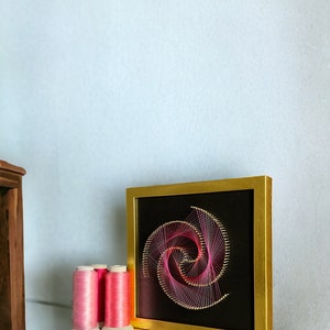 Craft Kit Mandala DIY String Art String Art Thread Art Meditation ...