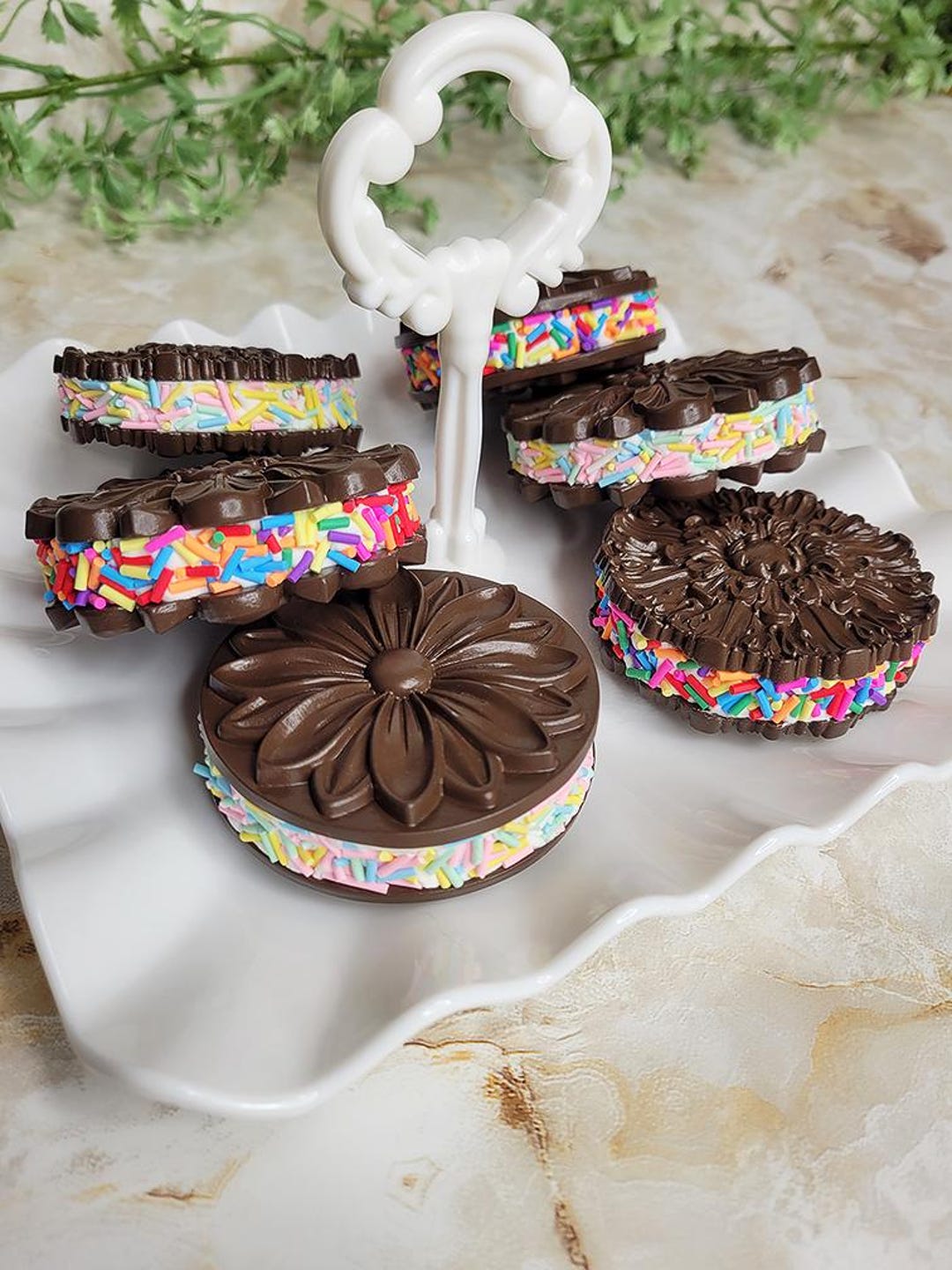 Fake Sandwich Cookie Decor – Handmade Party Prop, Home Staging - Etsy