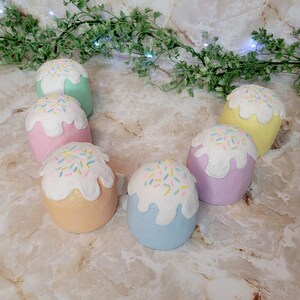 Fake Oversized Pastel Gumdrops Hand Sculpted Whimsical Christmas Decor ...