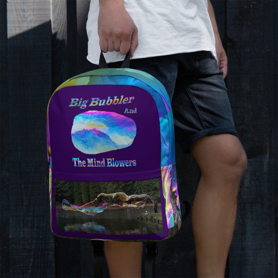 Big Bubbler and the Mind Blowers Logo Multi Pocket Soap-bubbler ...