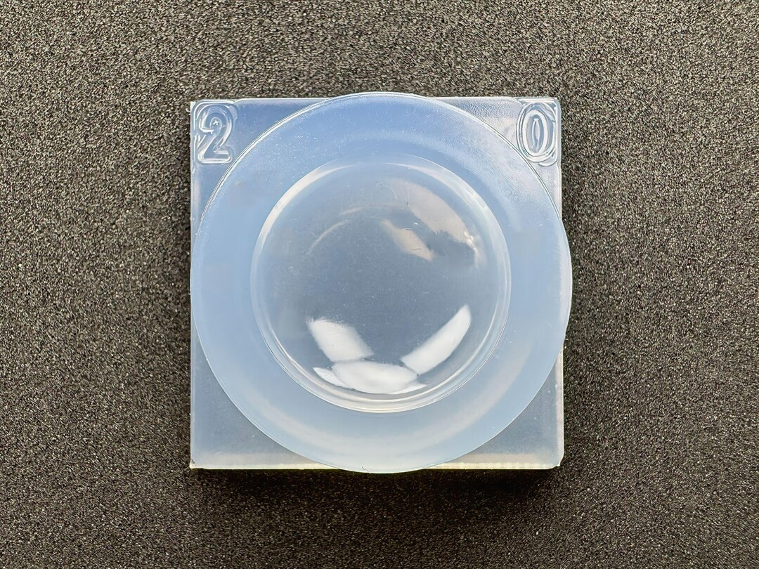 ECO 16mm "plump Circle" Resin Mold / Domed Circle Cabochon Resin Mold ...