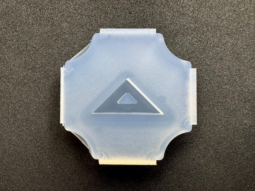 25mm Isosceles Triangle Ruler Shape Mold Object / UV Resin Only ...