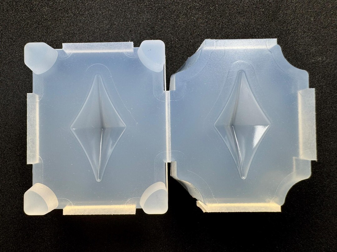 30mm Neck Pendulum Mold / Hourglass Pendulum Resin Mold / for UV Resin ...