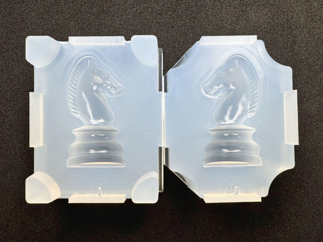 50mm Knight Chess Piece Mold / Knight Chess Piece Mold / for UV Resin ...