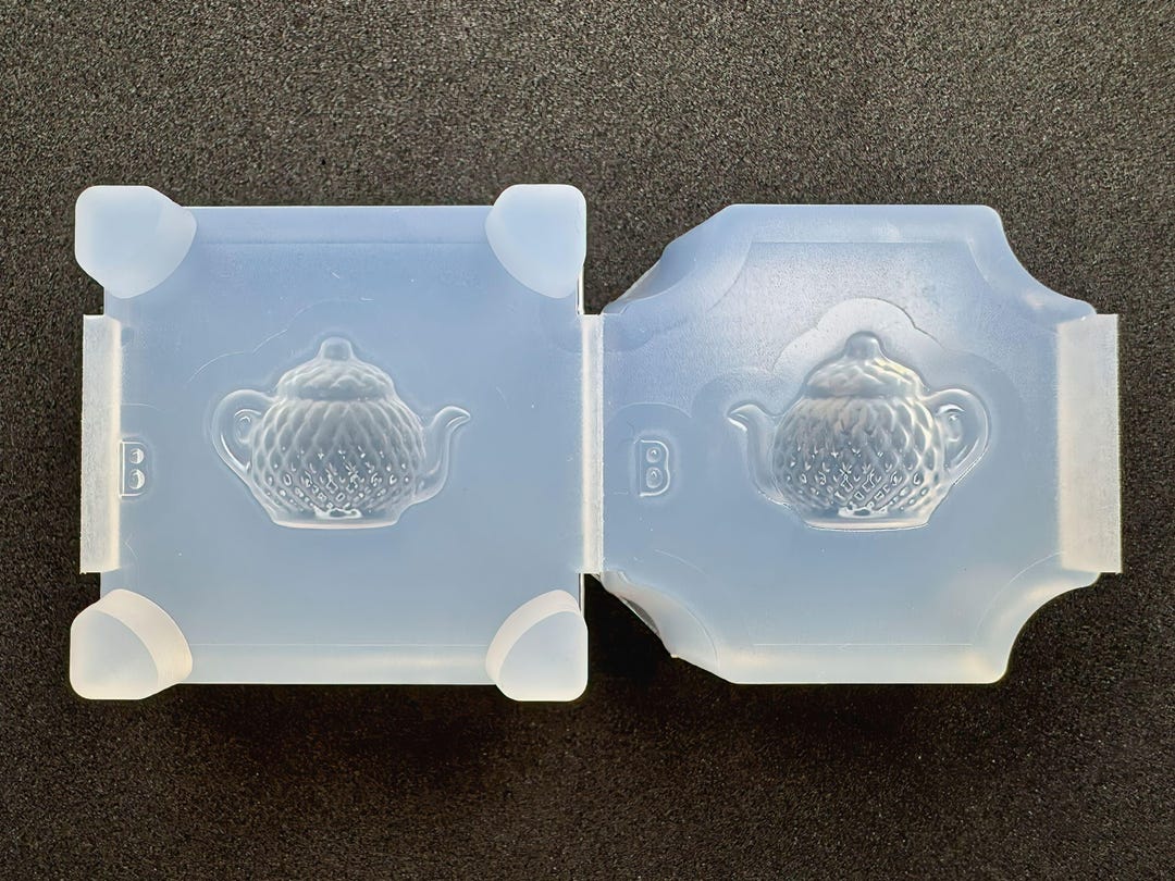 20mm Teapot B Resin Mold / 20mm Teapot Silicone Mold Faceted / for UV ...