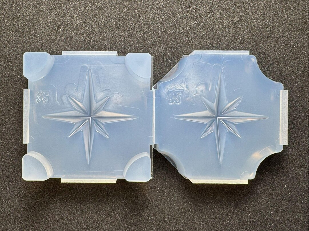 50mm Sun Motif Mold / Sun Motif Resin Mold / for UV Resin Use ...