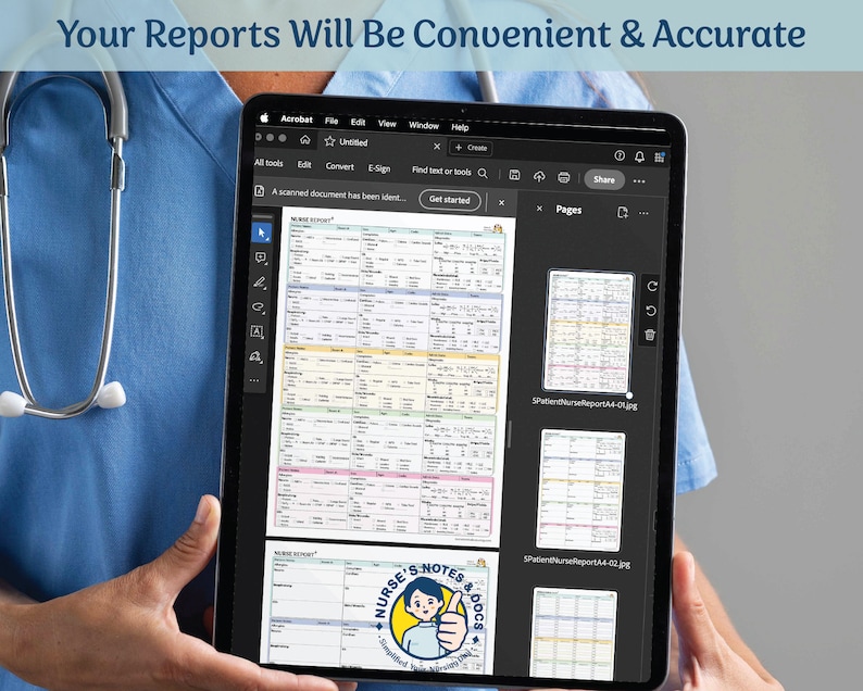 Nurse Report Sheet 5 Patient, Med Surg Report Sheet, Nursing ICU, Nurse ...