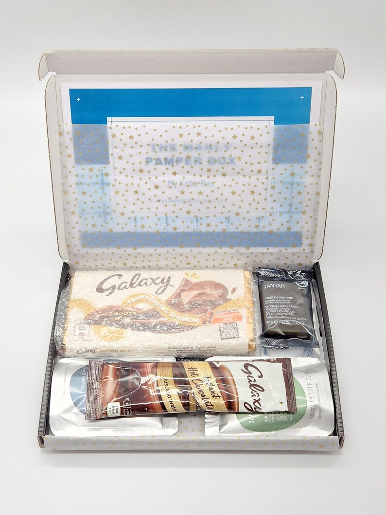 MEN'S CARE PACKAGE | Pamper Gift Box Man, Get Well Soon, Spa Box Man ...