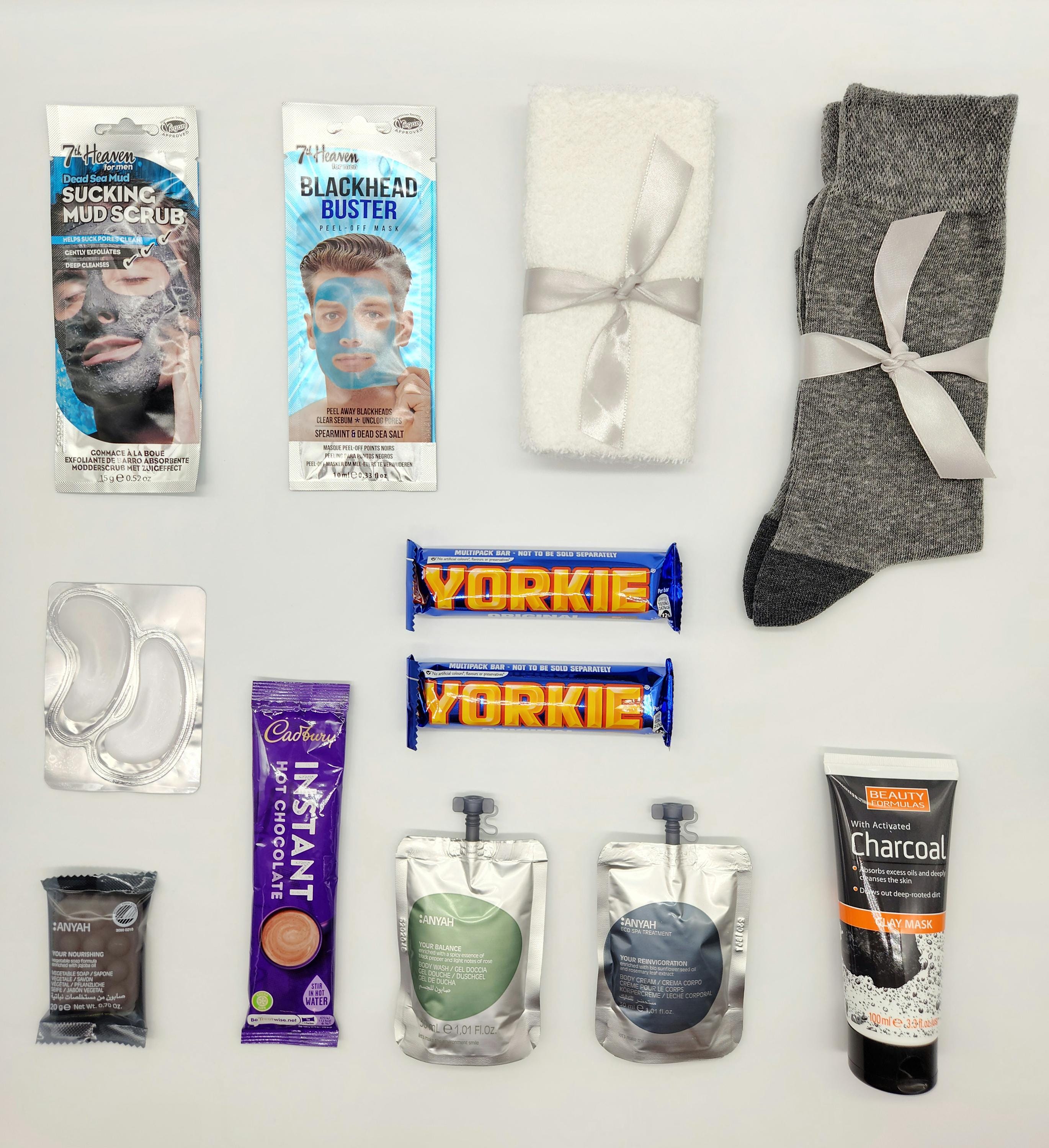 MEN'S CARE PACKAGE | Pamper Gift Box Man, Get Well Soon, Spa Box Man ...