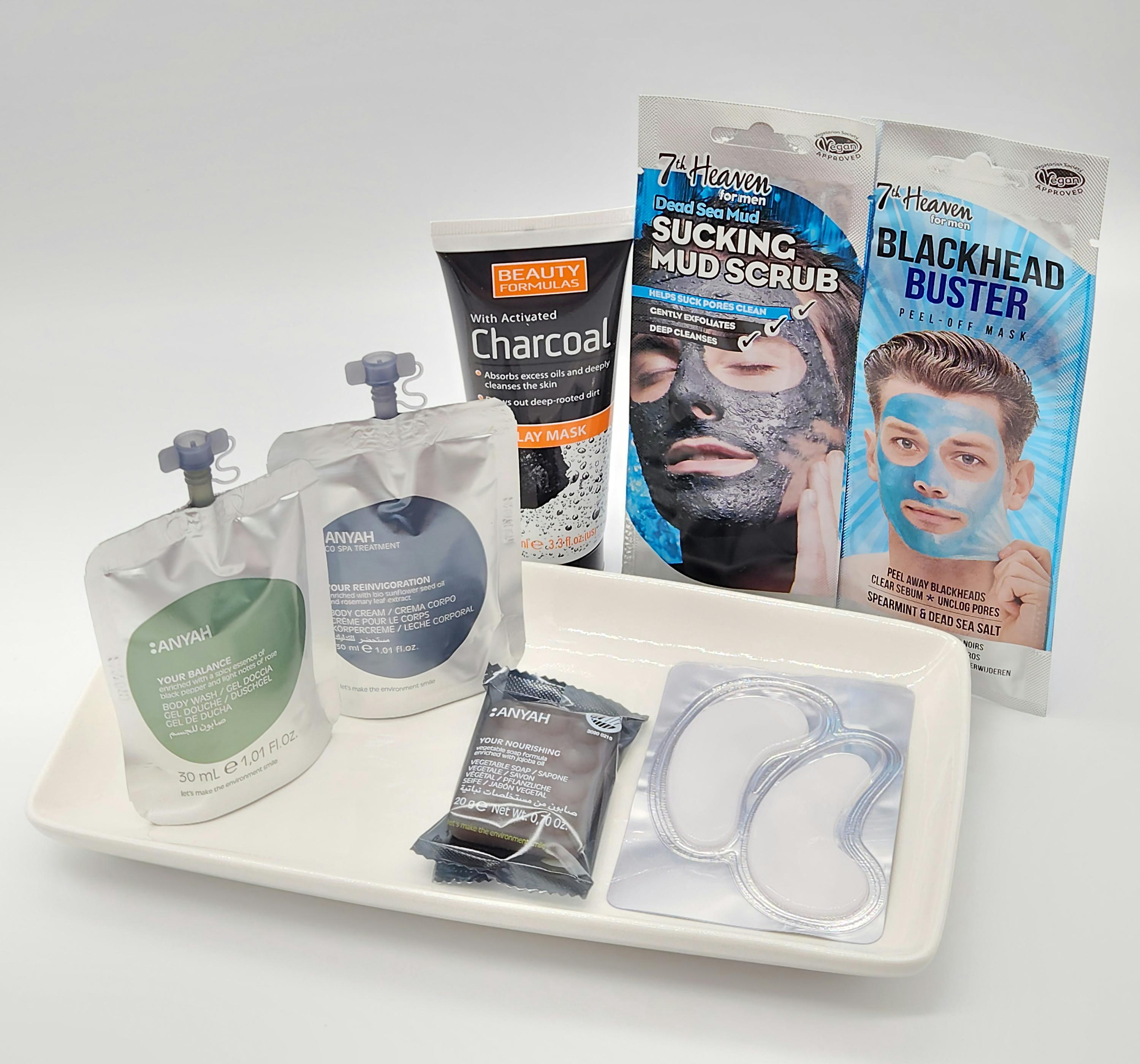 MEN'S CARE PACKAGE | Pamper Gift Box Man, Get Well Soon, Spa Box Man ...