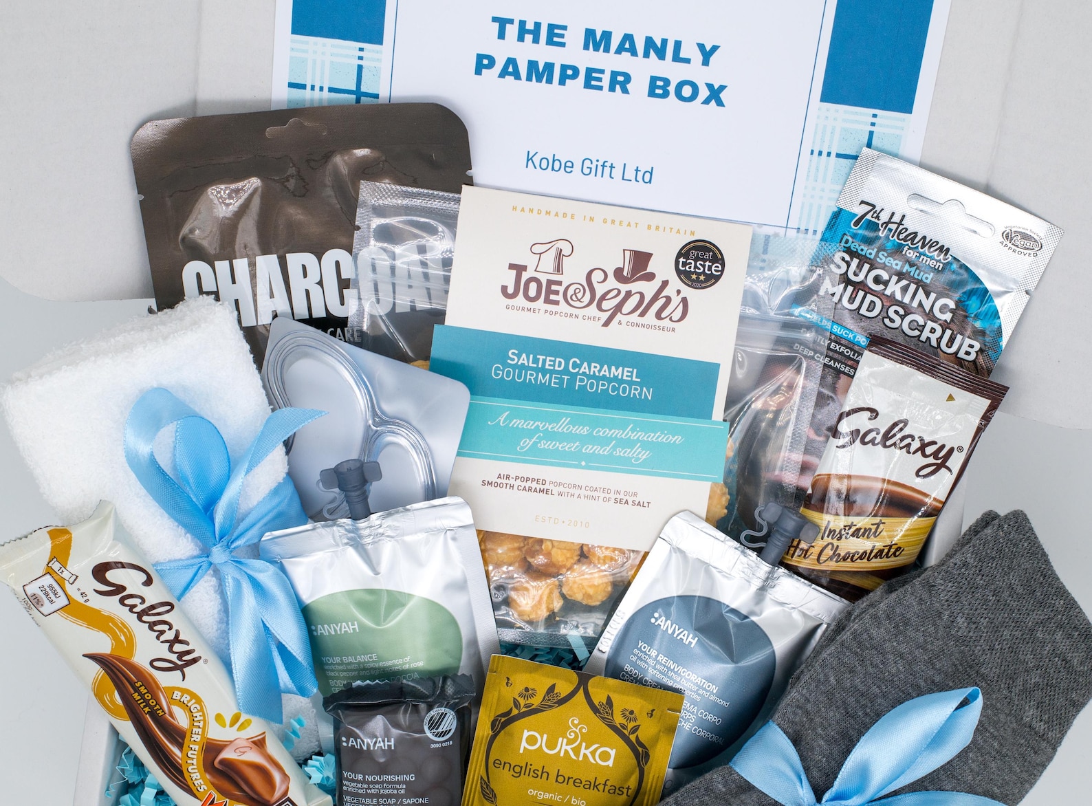 MEN'S CARE PACKAGE | Pamper Gift Box Man, Get Well Soon, Spa Box Man ...