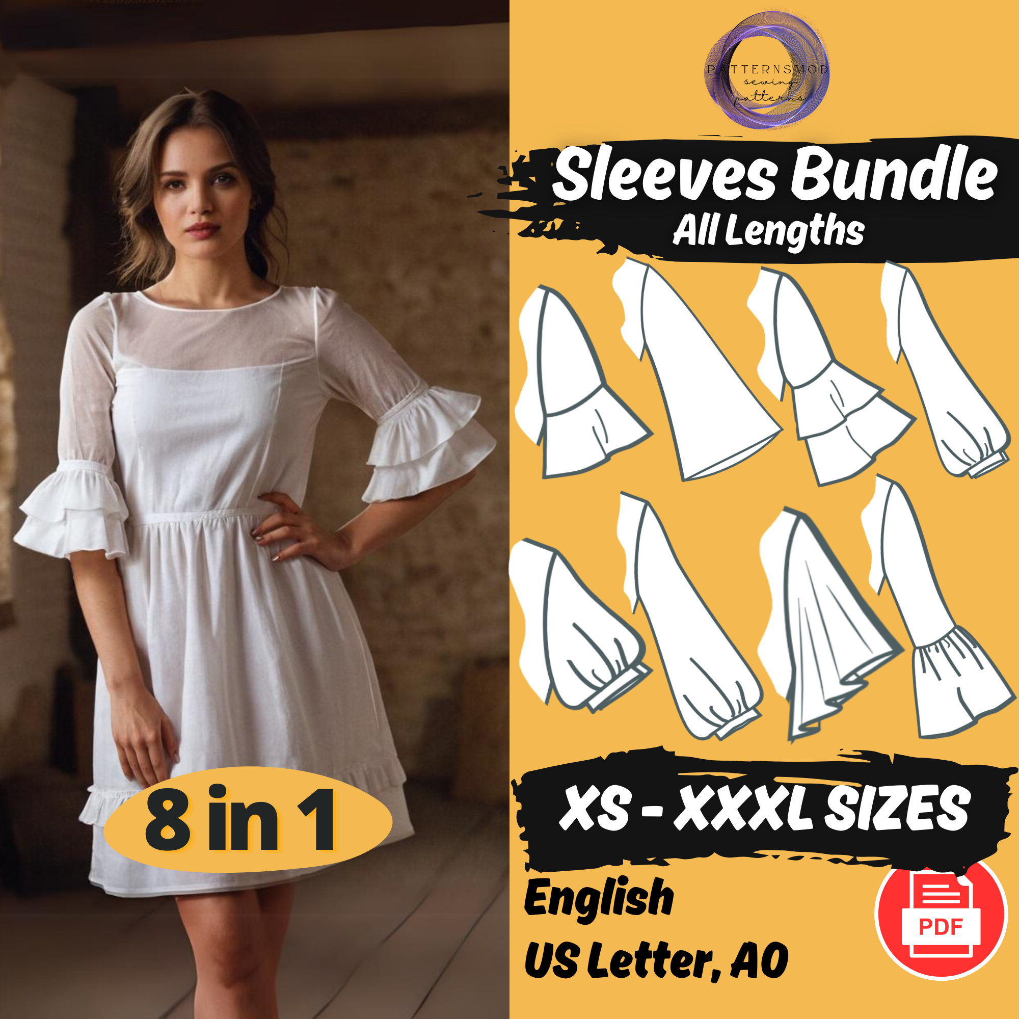 Bishop Sleeve Dress - Etsy Bishop Sleeve Dress - Etsy