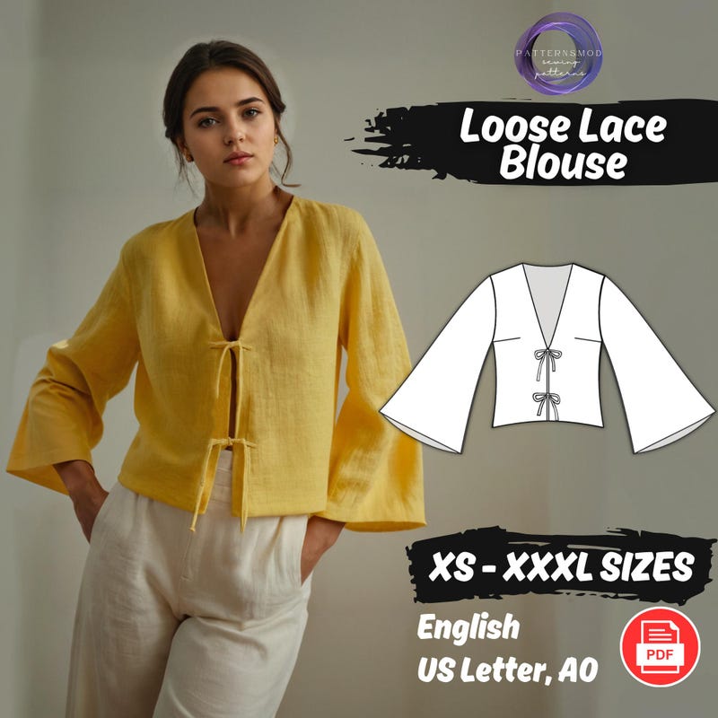 Loose, Flared Top Patterns - Etsy