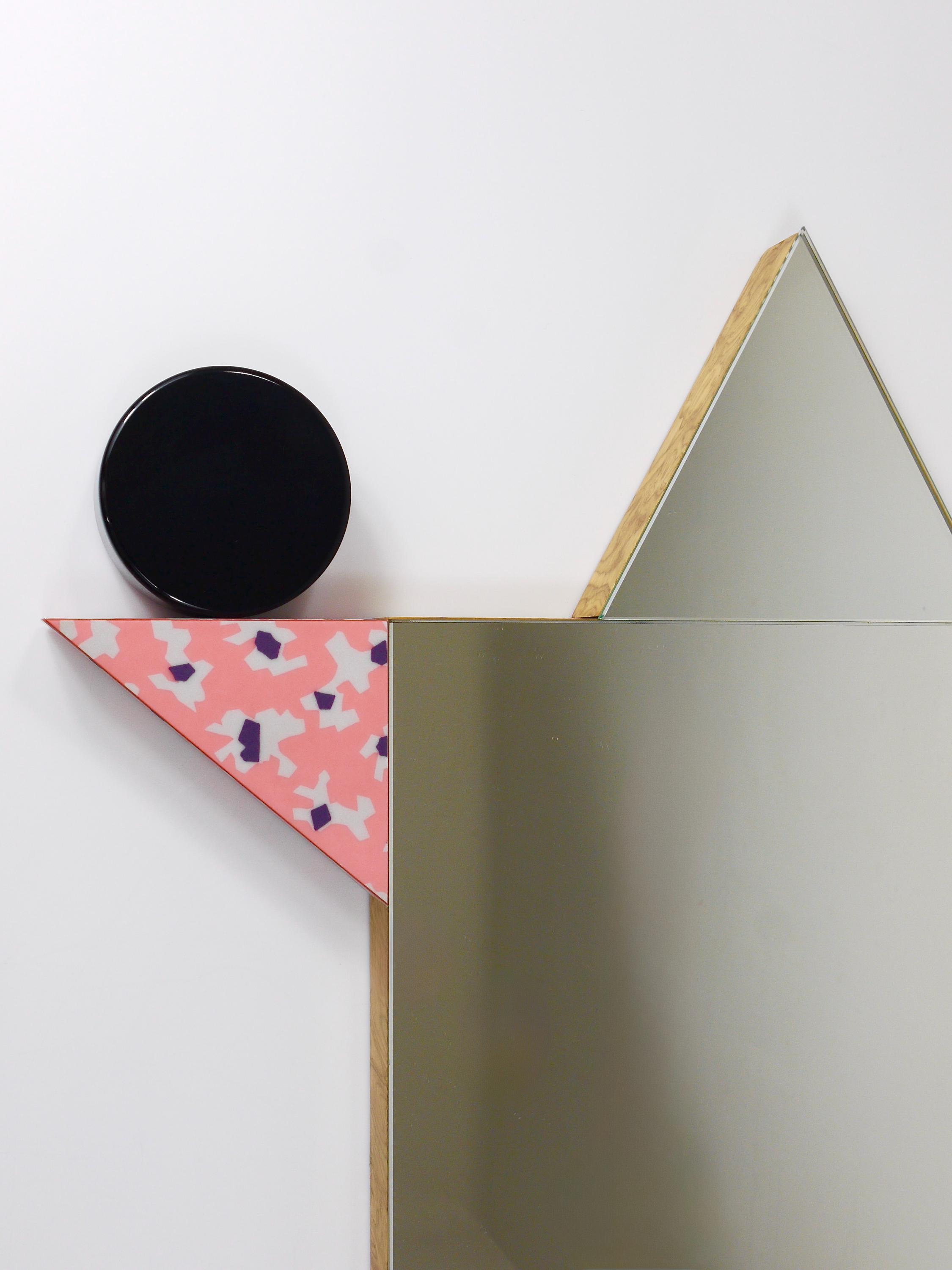 Ettore Sottsass Memphis Milano Diva Vintage Wall Mirror, Italy, 1984 - Etsy