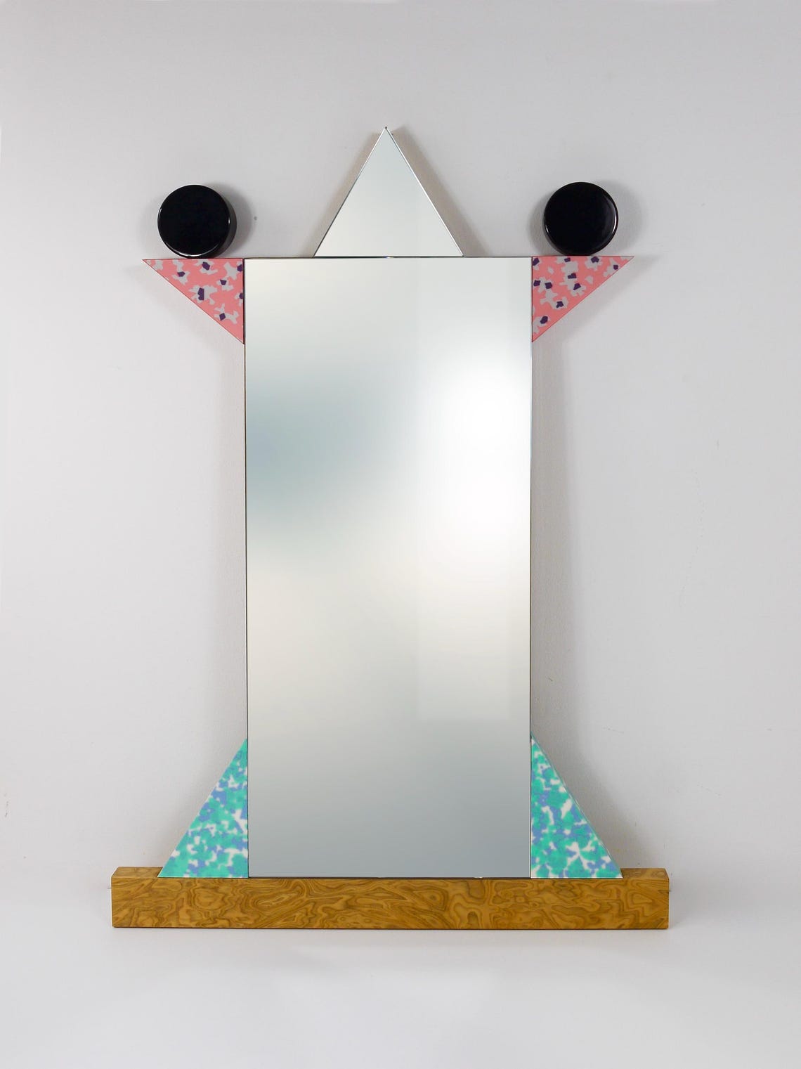 Ettore Sottsass Memphis Milano Diva Vintage Wall Mirror, Italy, 1984 - Etsy