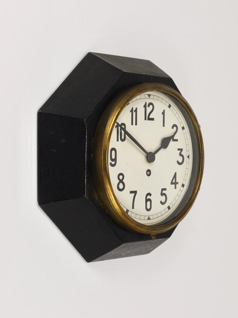 Adolf Loos Vienna Modernism Wall Clock, Austria, 1920s - Etsy Australia