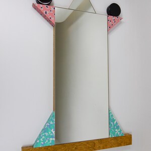 Ettore Sottsass Memphis Milano Diva Vintage Wall Mirror, Italy, 1984 - Etsy