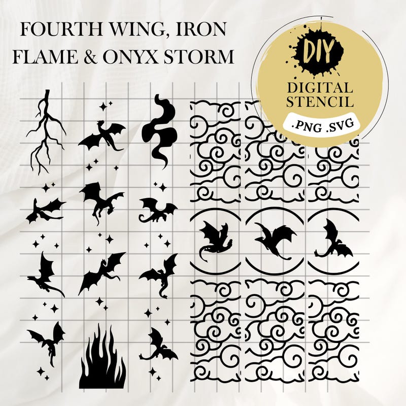 Flames Svg for Painting - Etsy