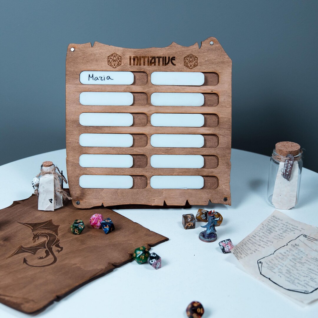 Dnd Initiative Tracker Dungeon Master Gifts Dnd Accessories - Etsy