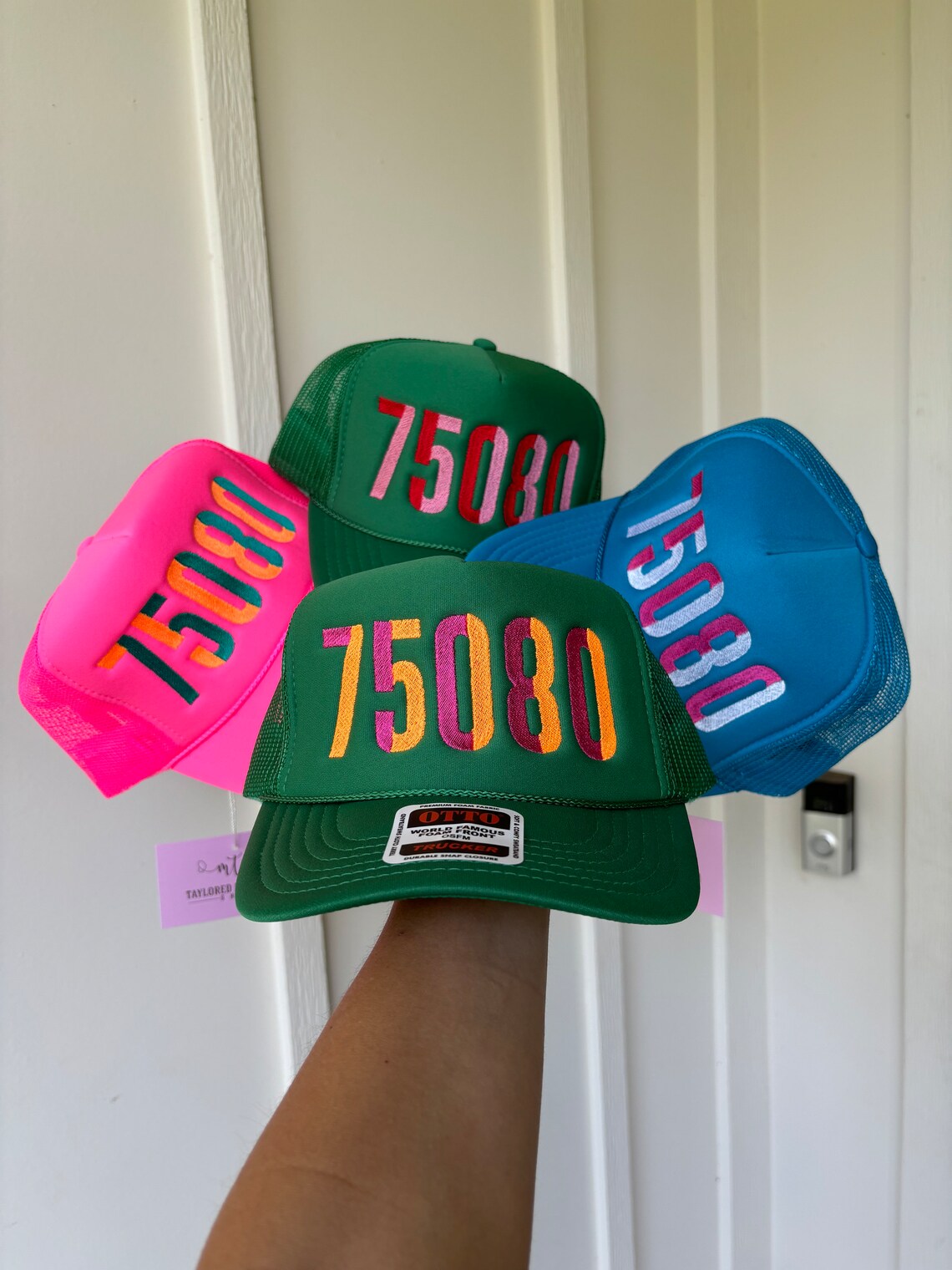 Zip Code Trucker Hat - Etsy