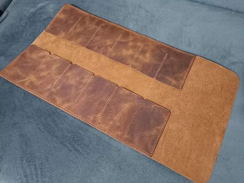 Leather Pocket Knife Roll Pattern. Leather Pocket Knife Template. Knife ...