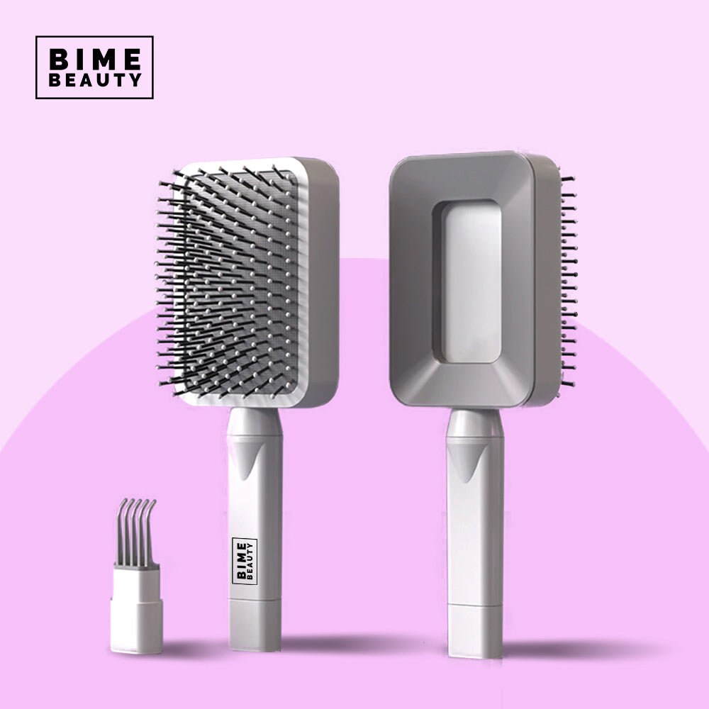 3D Self-cleaning Deluxe Rectangular Hair Brush - Etsy
