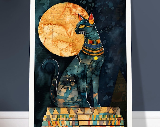 Bast- Print - Etsy UK