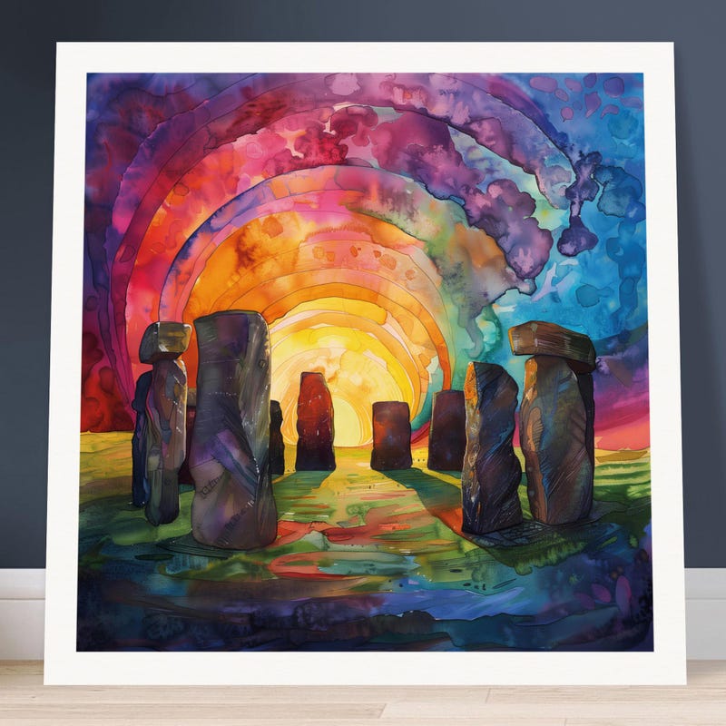 Stonehenge Solstice - Etsy