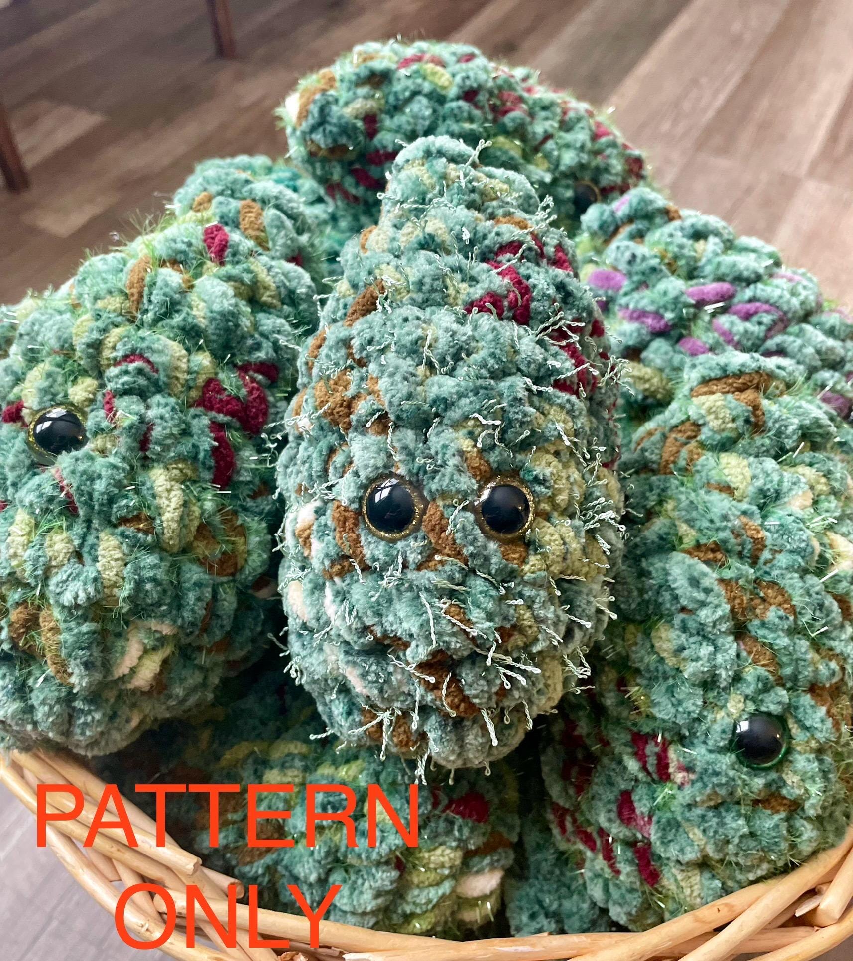 Crochet Plush Lil AND Big Nug Pattern - Etsy