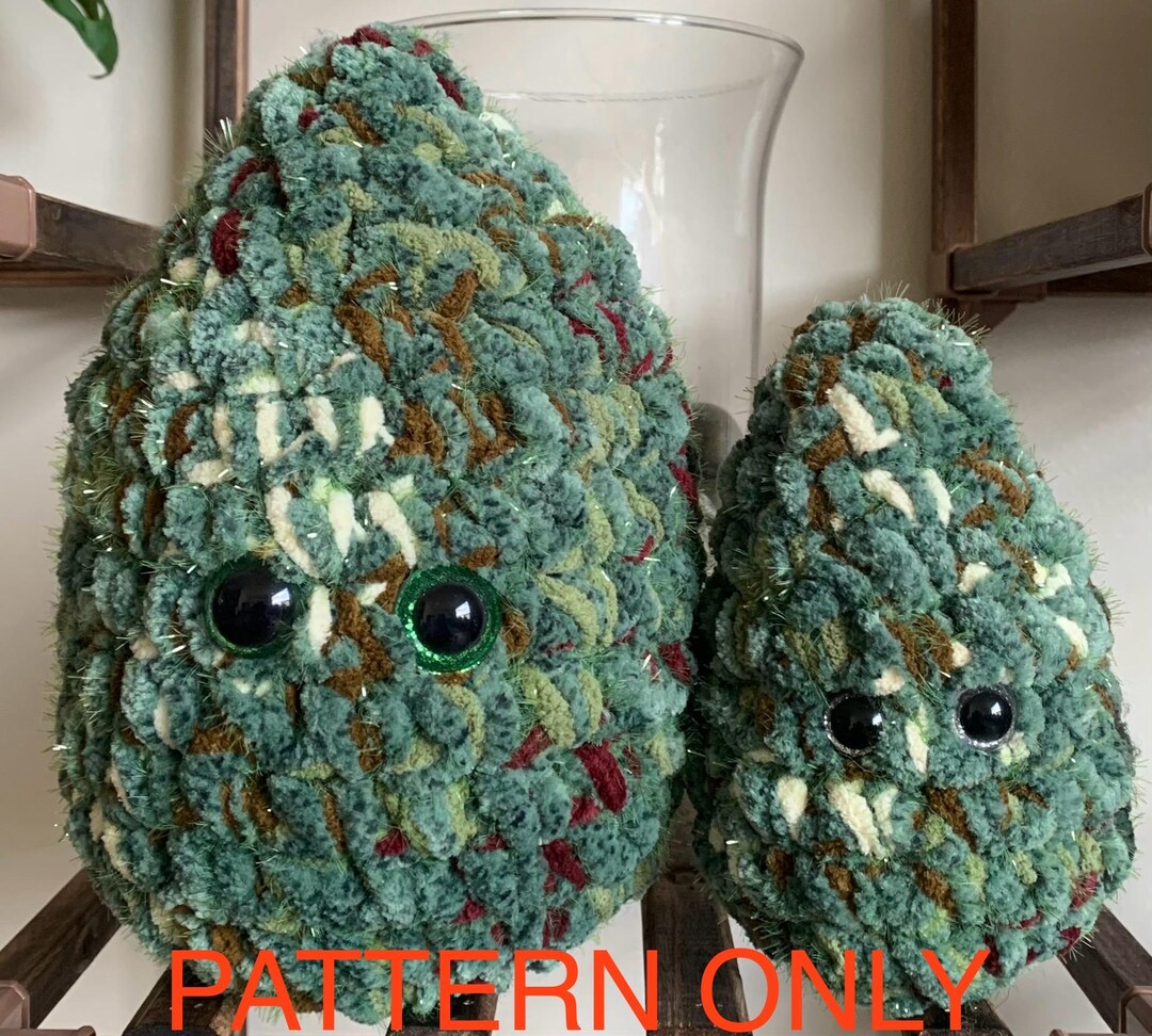 Crochet Plush Lil AND Big Nug Pattern - Etsy