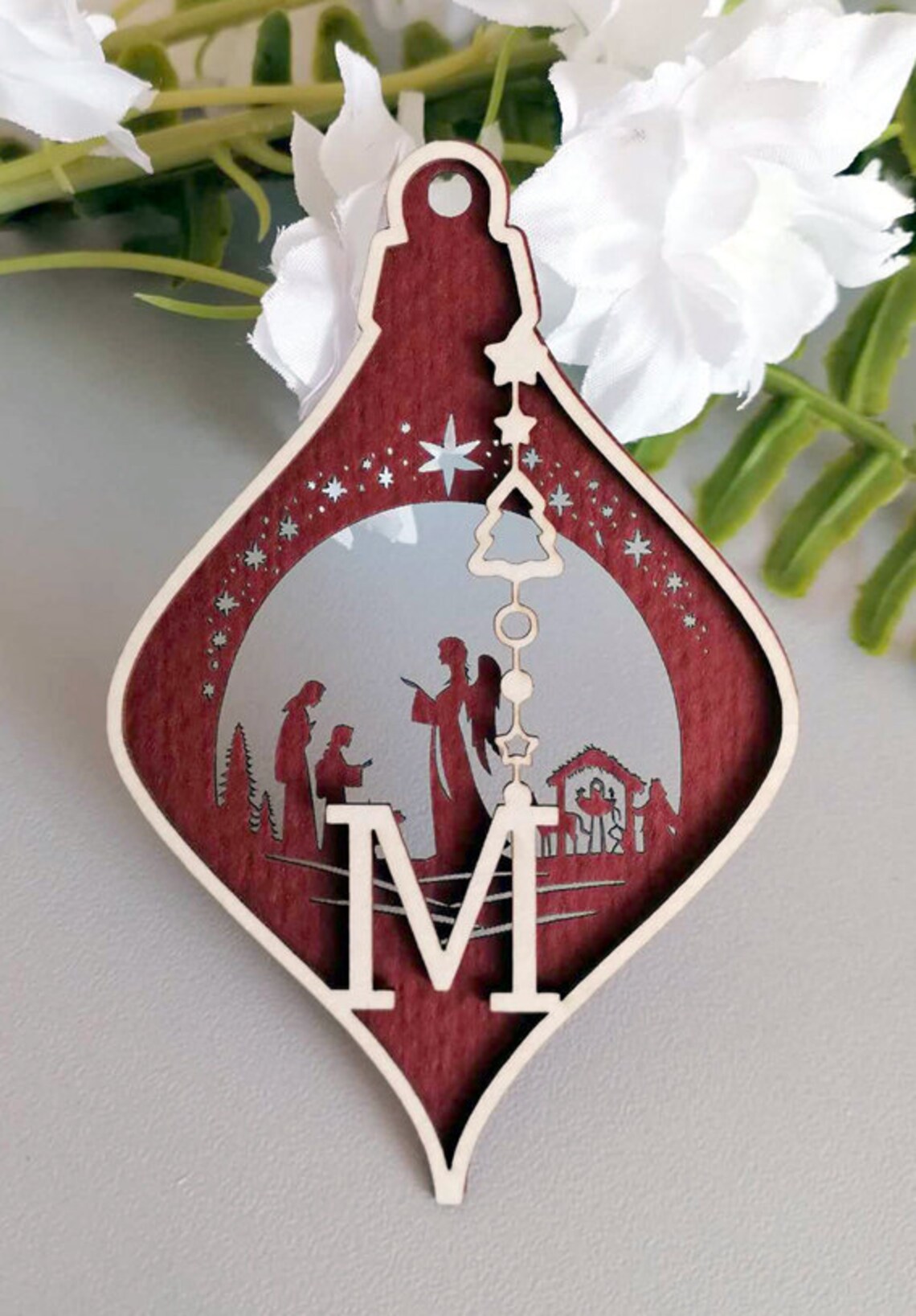 Arabesque Christmas Latin Alphabet SVG, Monogram, Wedding, Alphabet ...