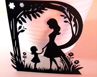 Monogram Miniature Letters Letter B SVG, Monogram, Wedding, Alphabet ...