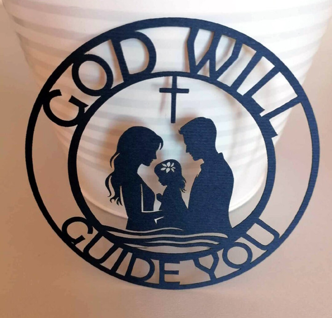 Christian Thoughts - God Will Guide You Files SVG | Christian Quotes ...