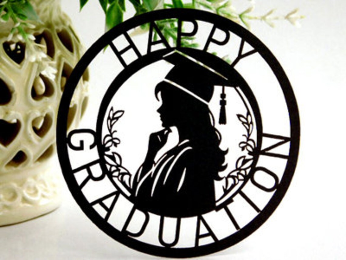 Happy Graduation - 4 SVG, Graduation SVG, Graduation, Graduate, Clipart ...