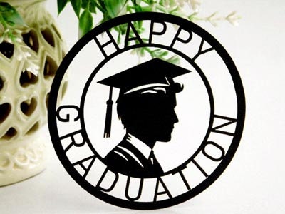 Happy Graduation - 3 SVG, Graduation SVG, Graduation, Graduate, Clipart ...